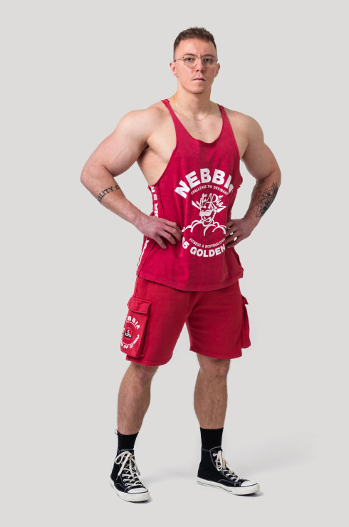 Washed Muscle Back Stringer GOLDEN AGE 791 - NEBBIA