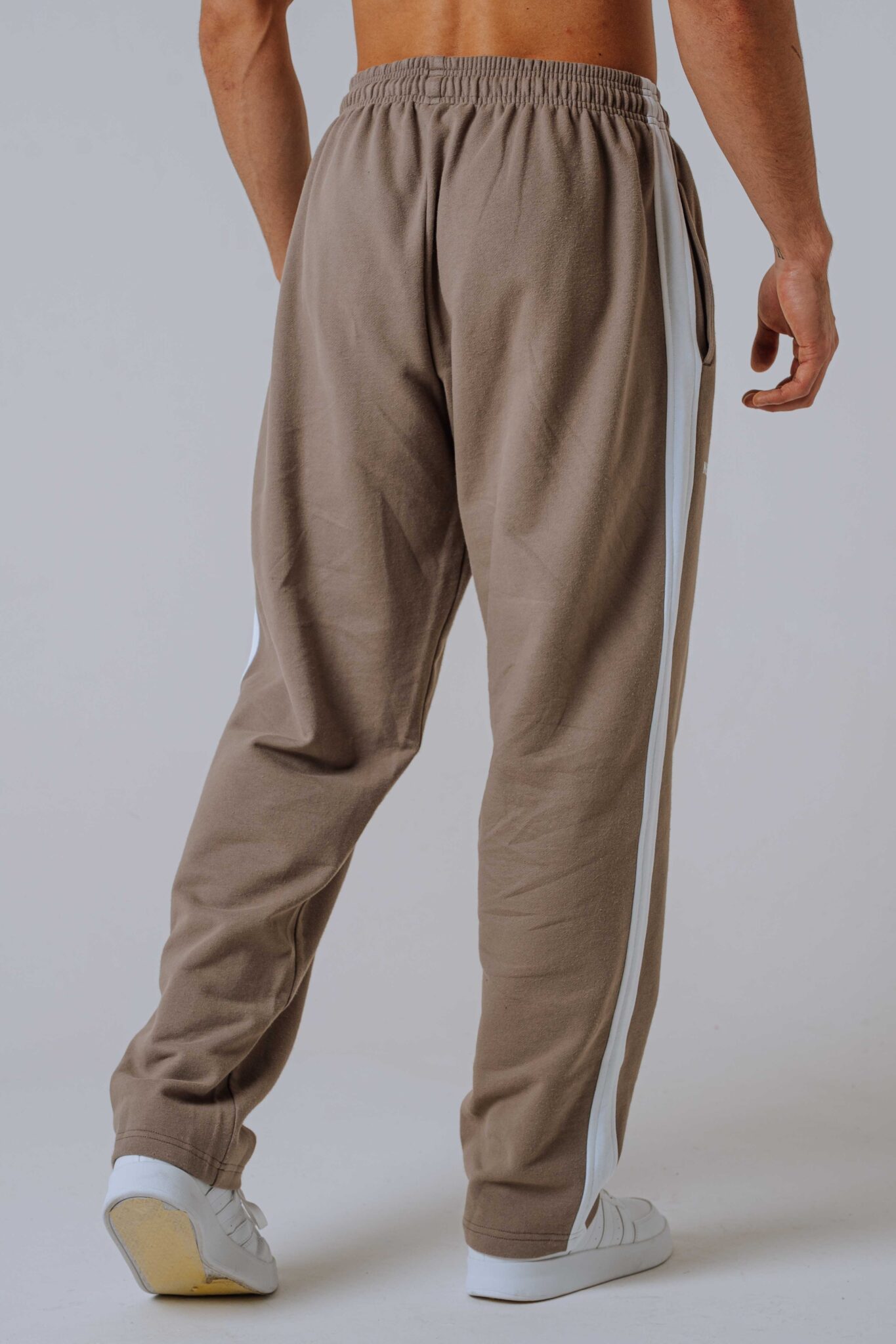 Relaxed Sweatpants POWER 904 Light brown ash - NEBBIA